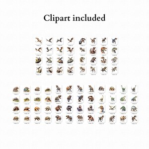 Dinosaur Clipart Bundle, Dinosaur Png, Dino Png, Dinosaur Silhouette ...