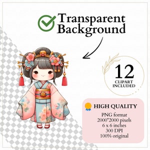 Japanese Doll Clipart, Kokeshi, Japanese Culture, Cultural Symbols ...