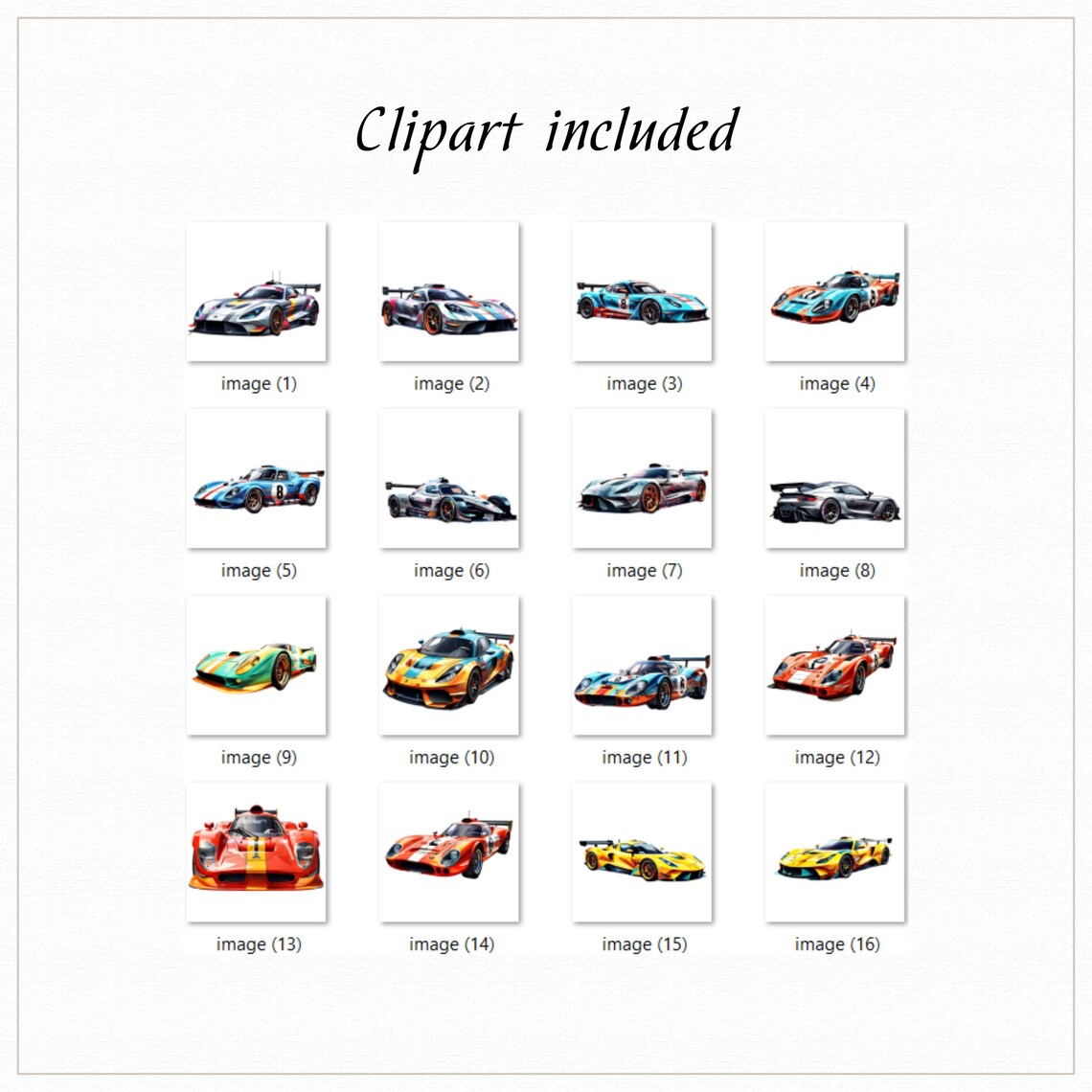 Racing Car Clipart, Racing Png, Race Car Png, Sport Car Clipart ...