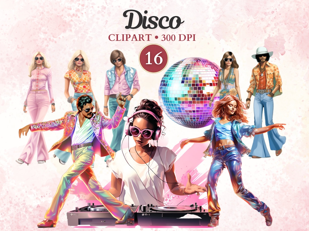 Disco Clipart, Disco Png, Dancer, Dj Png, Disco Ball, Music Clipart ...