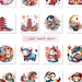 China Culture Clipart Bundle, Good Luck Symbols, Chinese Zodiac Animals ...