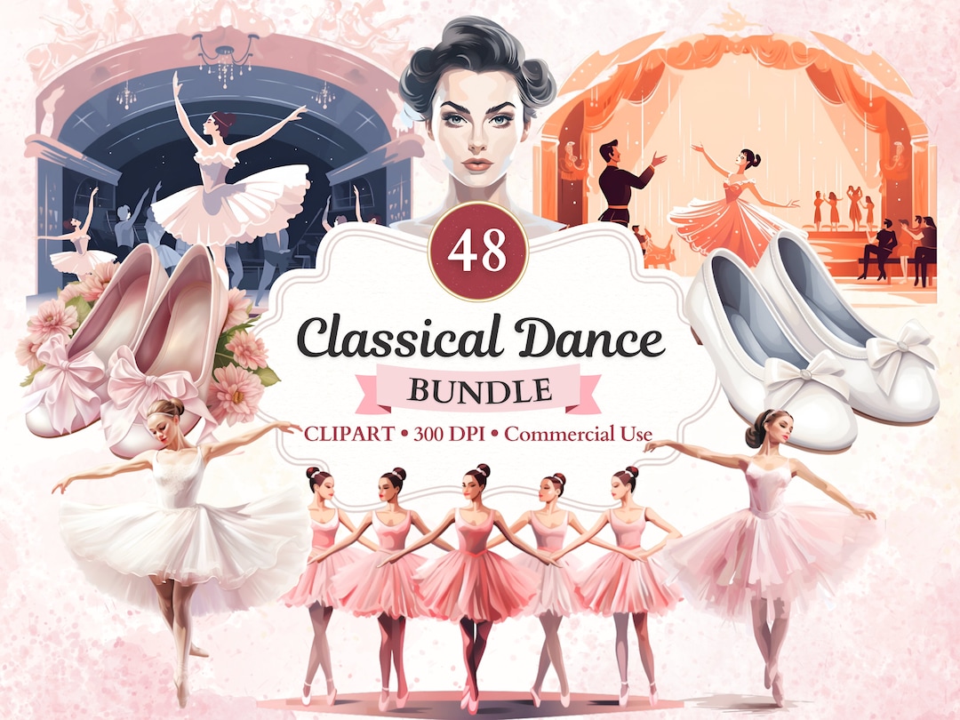 Classical Dance Clipart, Ballet Clipart, Ballet Png, Ballerina Clipart ...