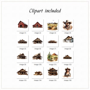 Ranch Clipart, Ranch Image, Western Clipart, Cowboy Png, Wild West Png ...