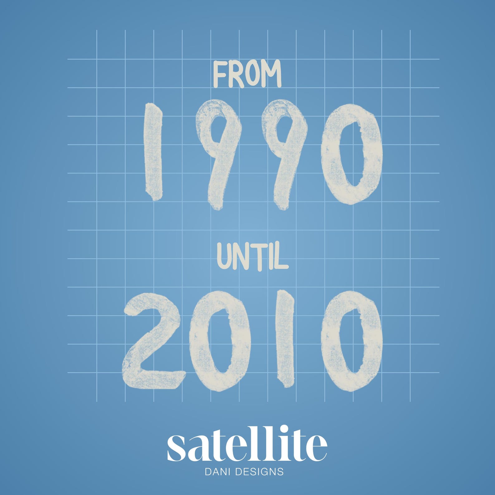 1989 Font Numbers Version, 1990 to 2010 PNG Merch Printing Logo ...