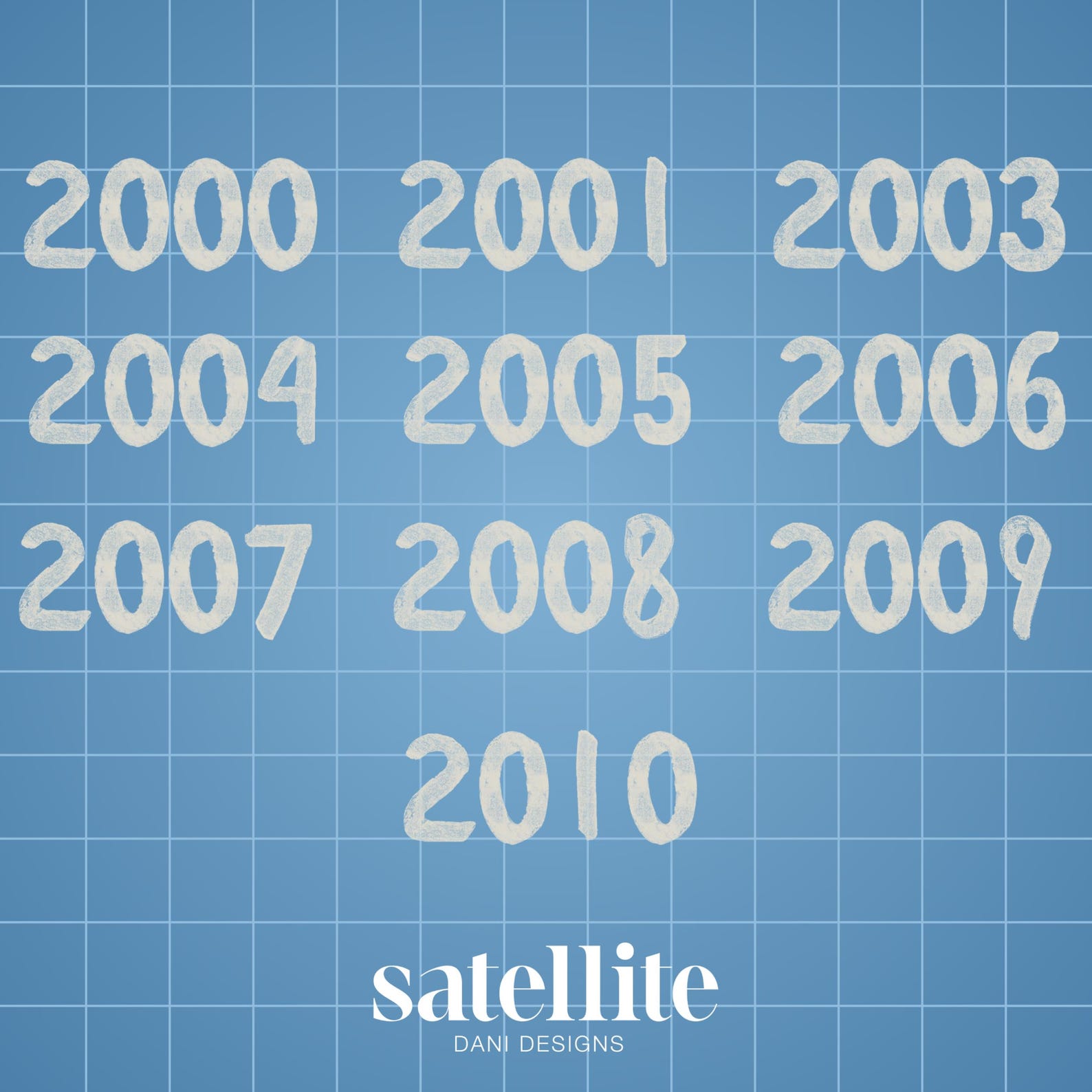 1989 Font Numbers Version, 1990 to 2010 PNG Merch Printing Logo ...