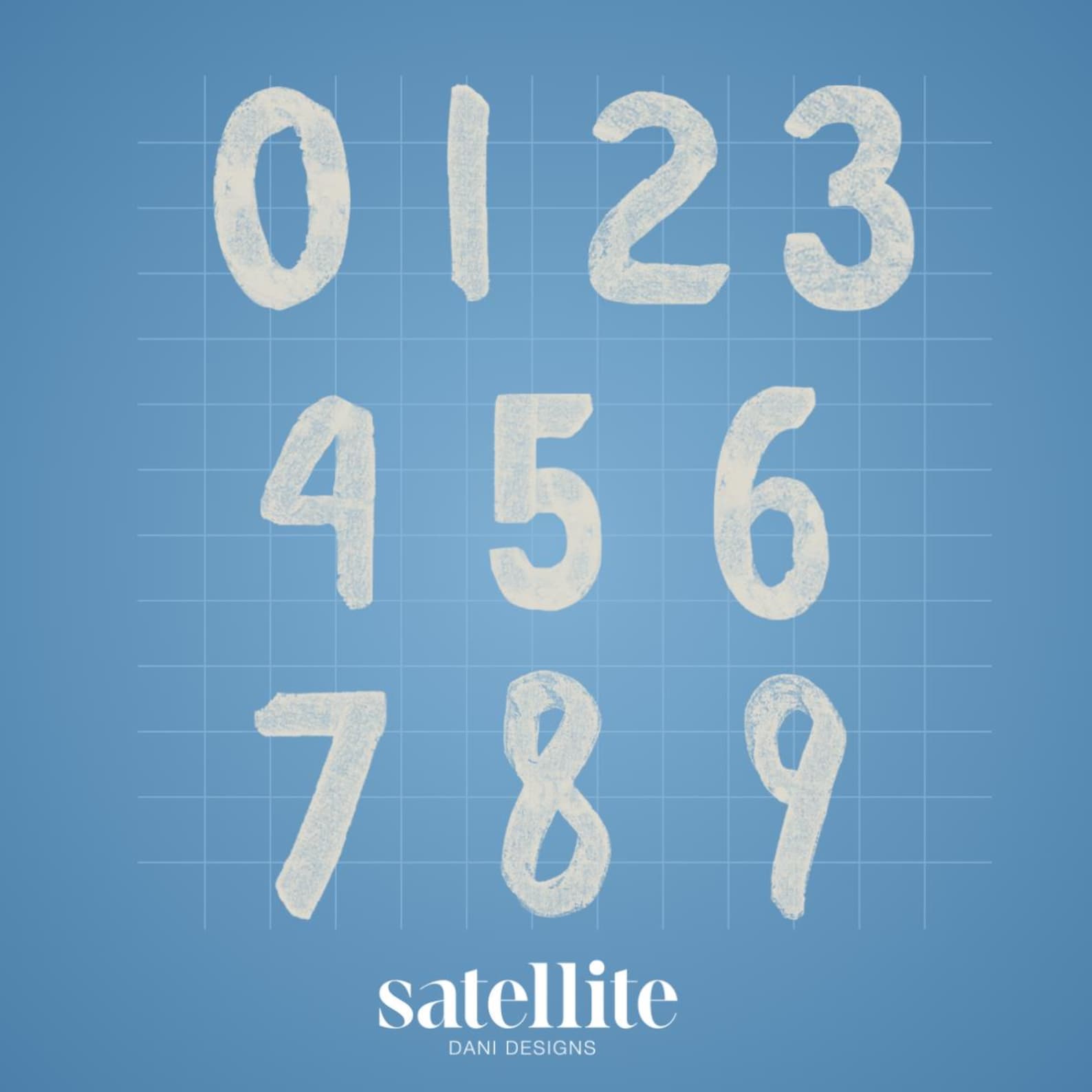 1989 Font Numbers PNG Merch Printing Logo Customize Handwriting Version ...