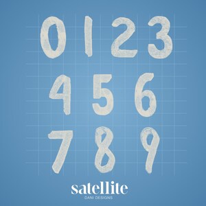 1989 Font Numbers PNG Merch Printing Logo Customize Handwriting Version ...