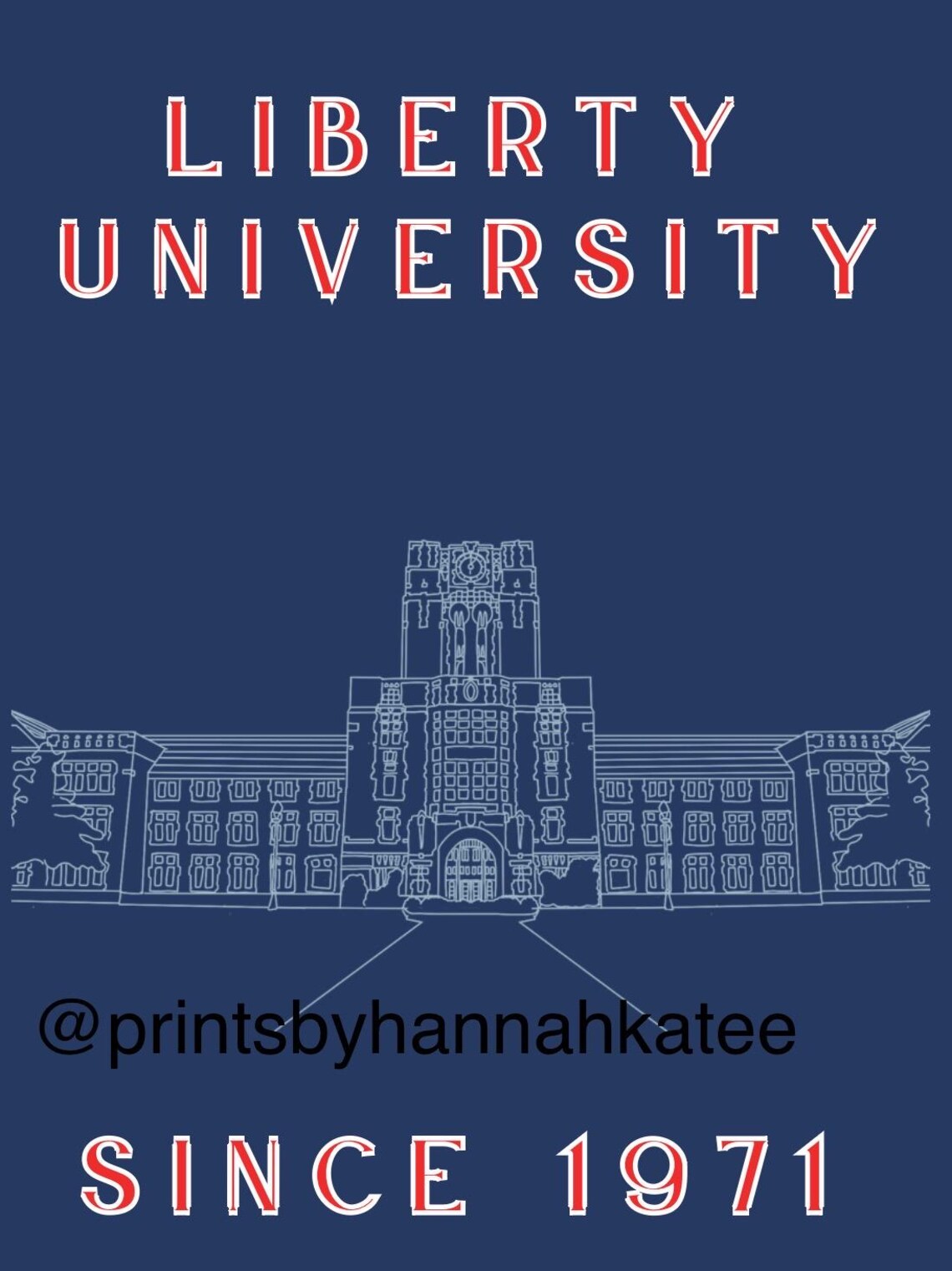 Liberty University Digital Prints - Set of 6 - Etsy