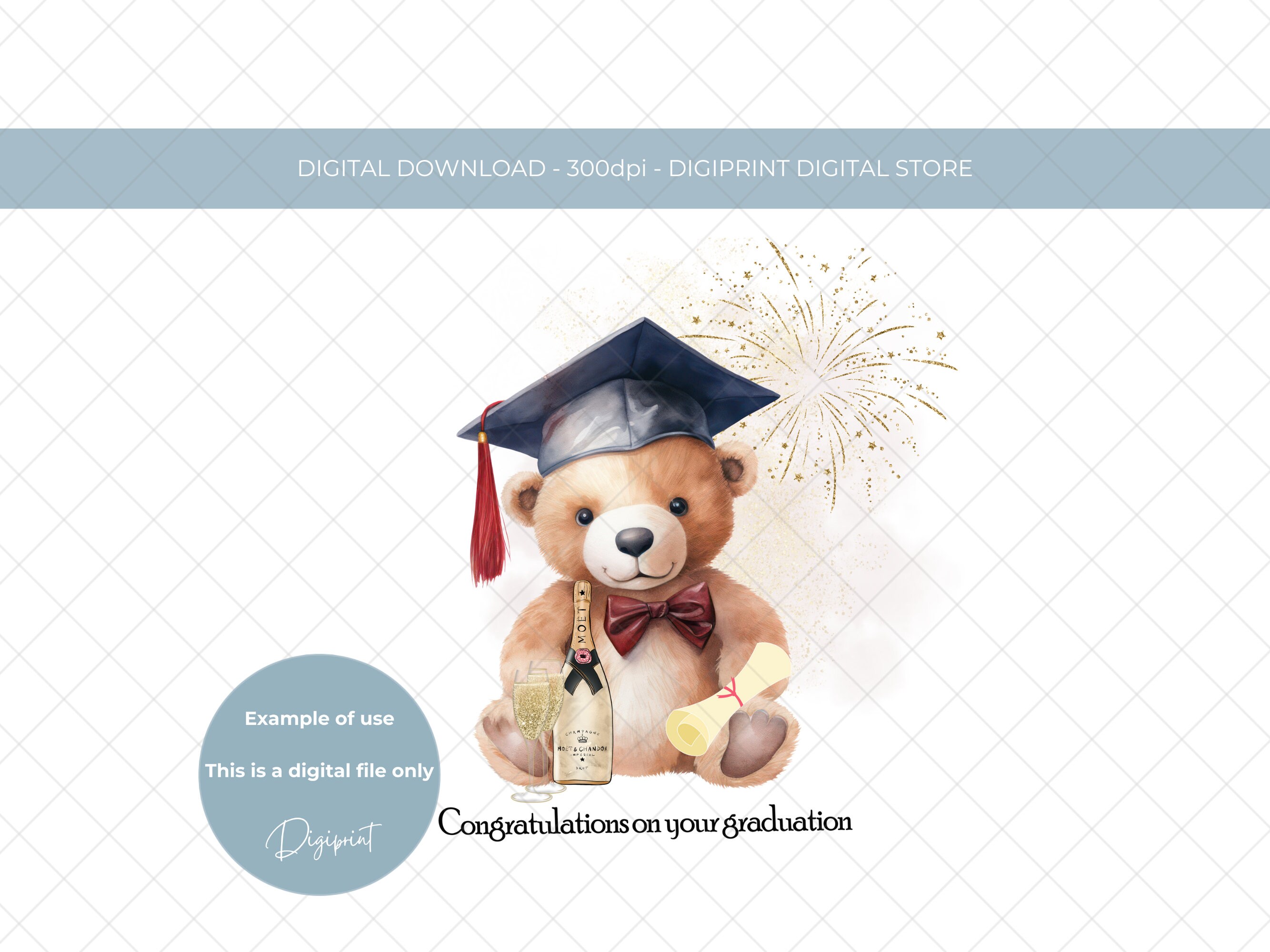 Congratulations on Your Graduation Sublimation Transfer, Graduation ...