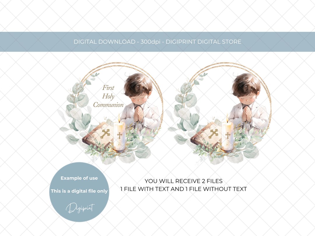 First Holy Communion PNG, Boys First Holy Communion Image, Holy ...