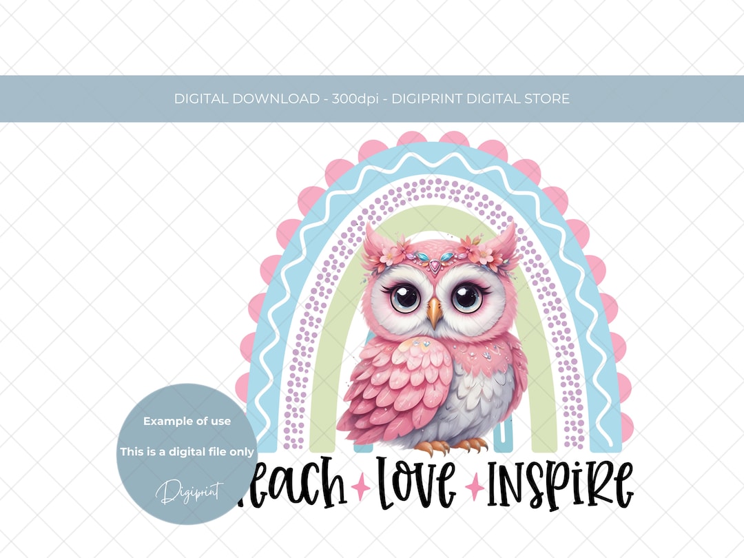 Teacher Appreciation Thankyou Digital Graphic for Print PNG Teach Love ...