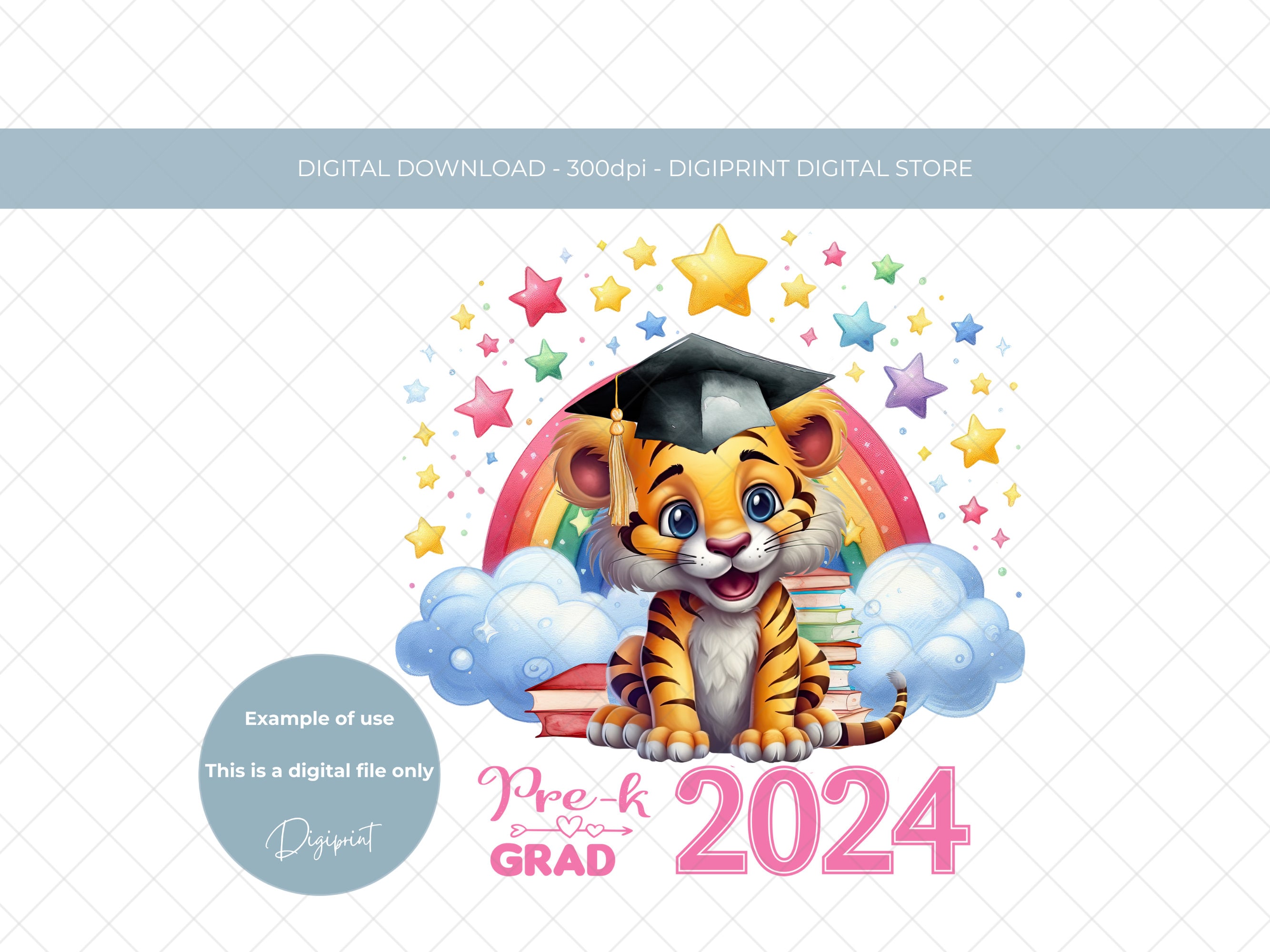 Pre-k Graduation, Pre-k Leavers Clipart, Last Day of School Sublimation ...