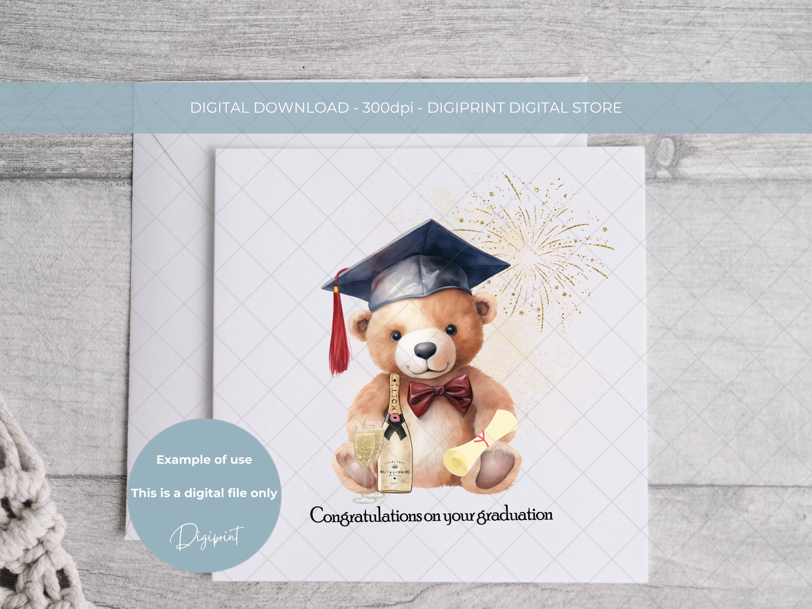 Congratulations on Your Graduation Sublimation Transfer, Graduation ...