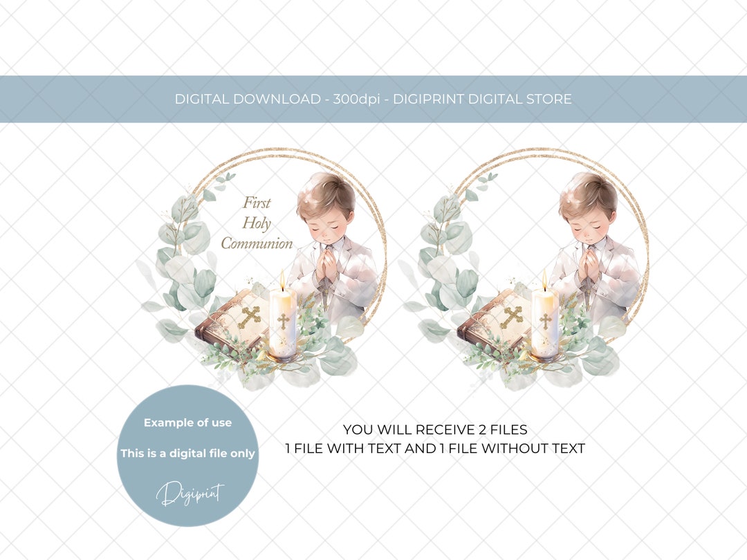 First Holy Communion PNG, Boys First Holy Communion Image, Holy ...
