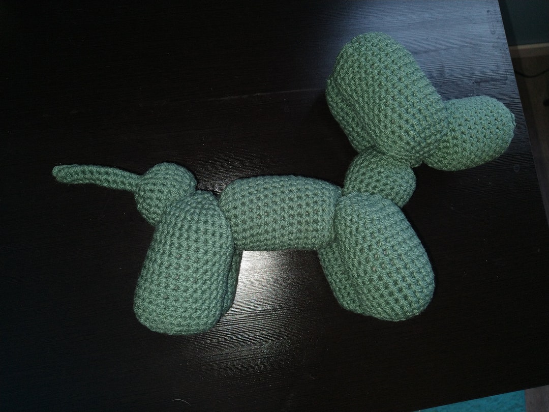 Crochet Balloon Dog Toy - Etsy