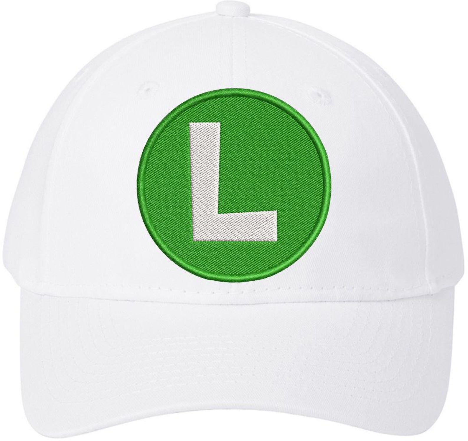 Mario Luigi Wario Waluigi Embroidered Super Bros Full Circle Logo ...