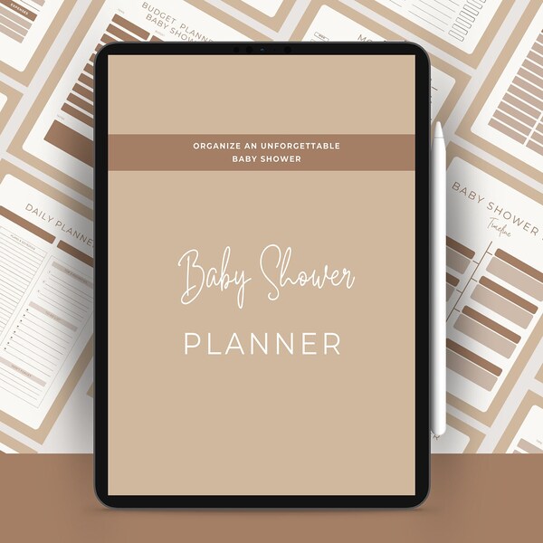 Baby Checklist Editable Template - Etsy