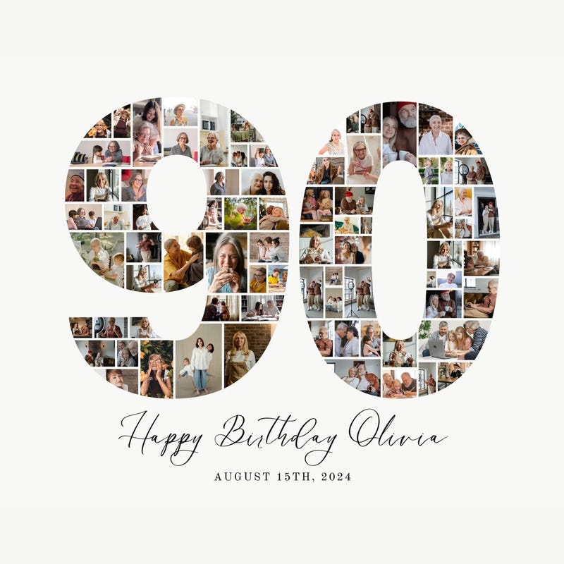 90th Birthday Gift Photo - 60+ Gift Ideas for 2026