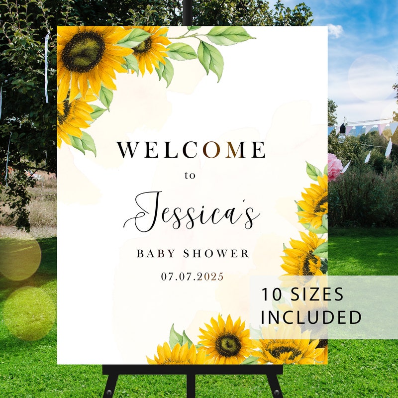 Sunflower Sign - Etsy