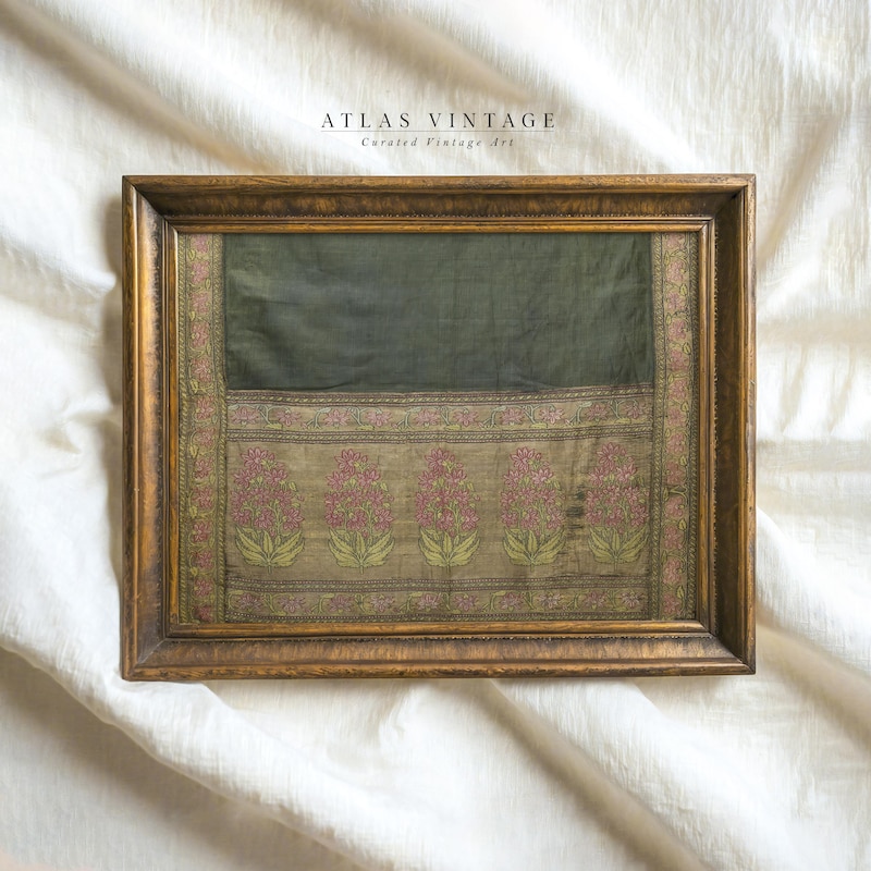 Botanical Textile Floral - Etsy