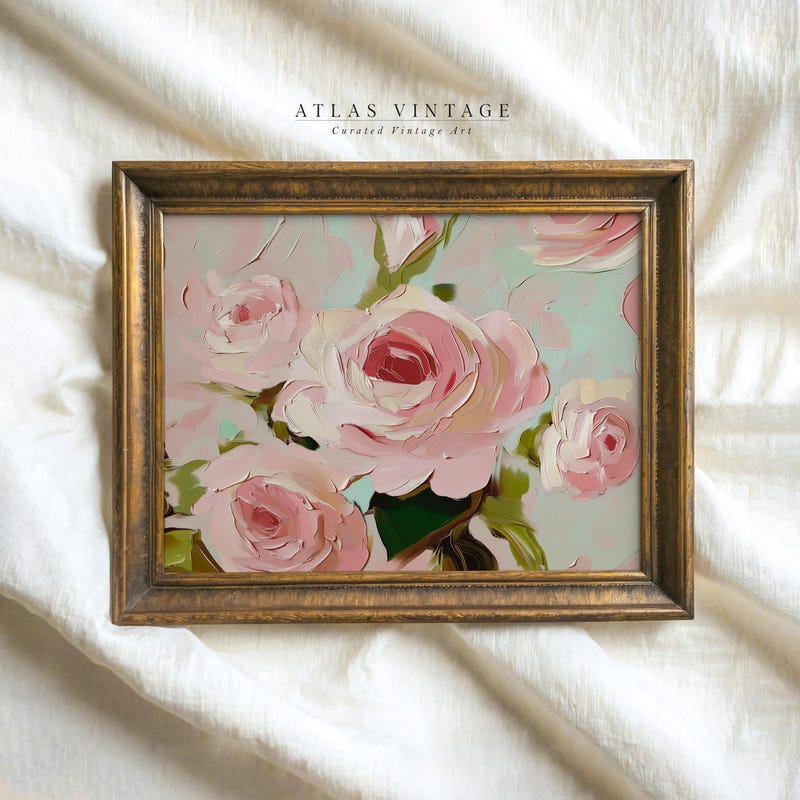 Shabby Chic Painting - Etsy