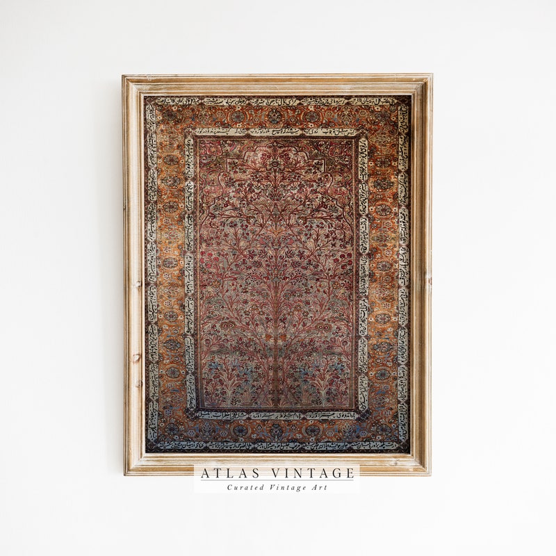 Persian Rug - Etsy