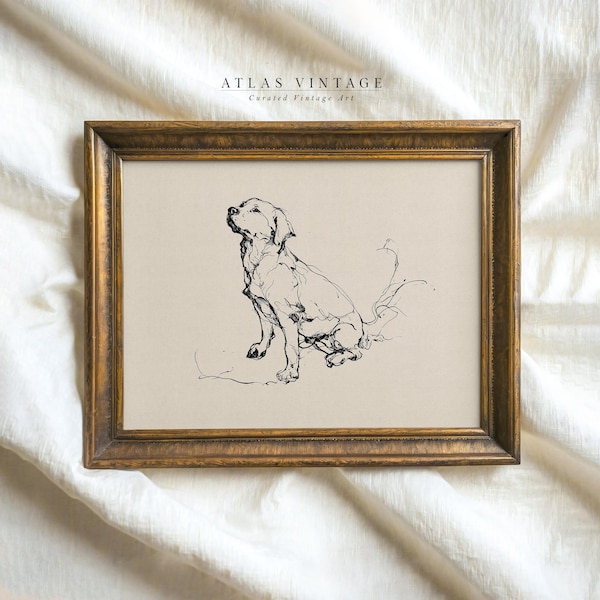 Dog Sketch - Etsy UK