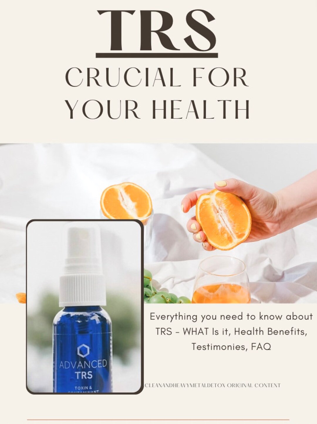 TRS- Health Benefits , Signs of Heavy Metal Overload in Your Body, How ...