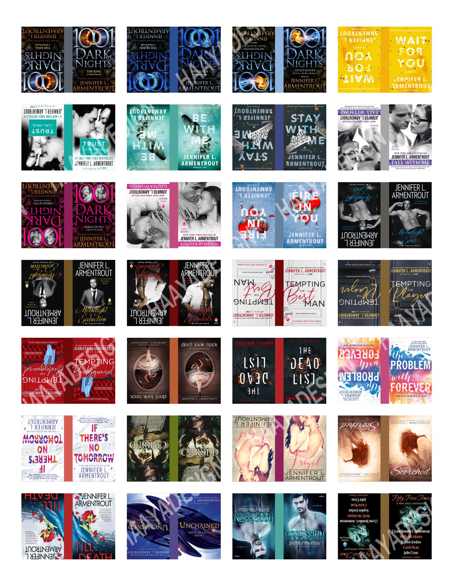Miniature Book Cover BUNDLE, Romance, Fantasy, Dark Romance, DIY ...