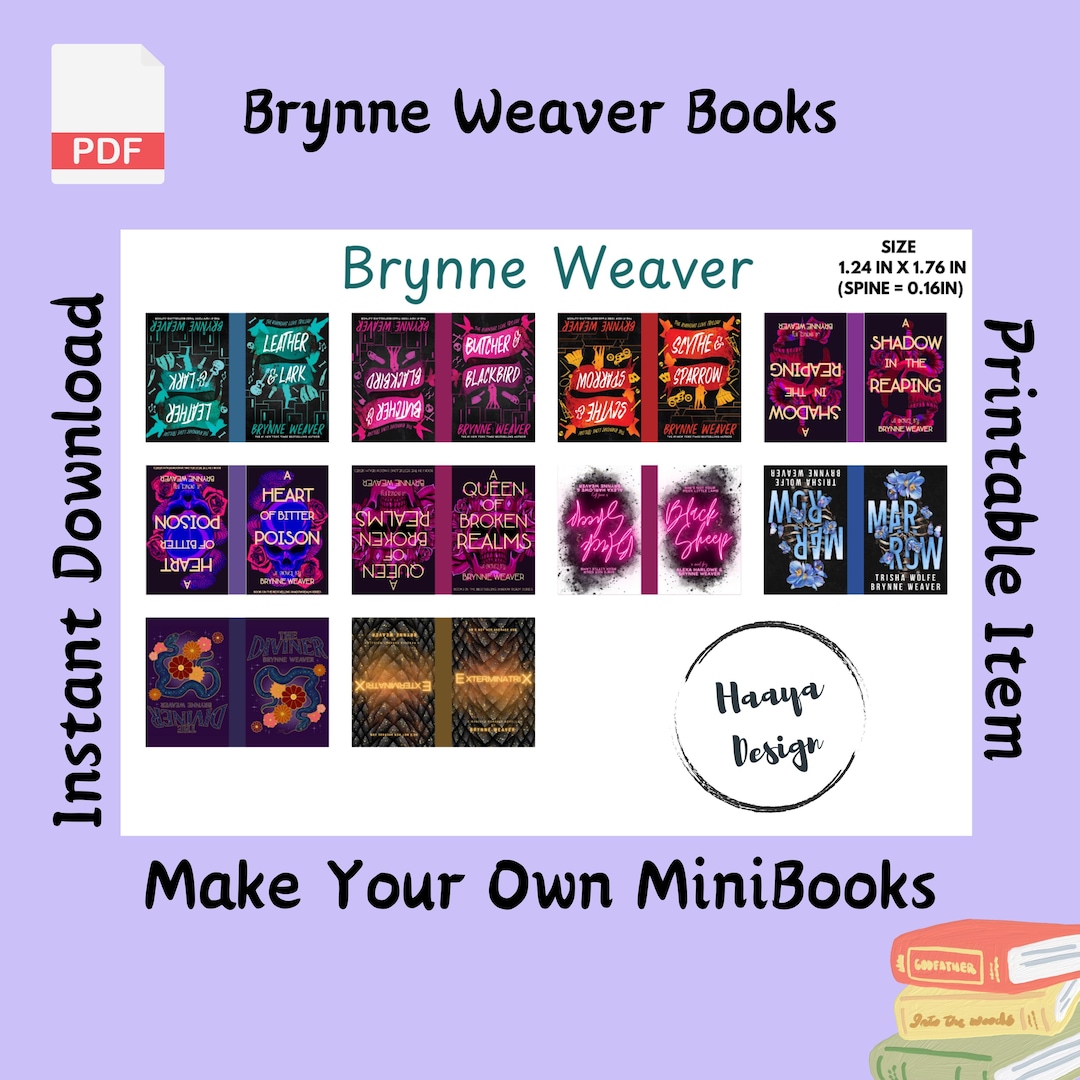 10 Brynne Weaver Mini Book Covers, Download Romance Book Covers, Tiny ...