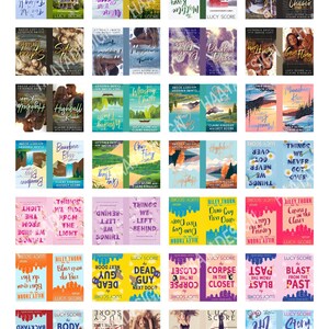 Miniature Book Cover BUNDLE, Romance, Fantasy, Dark Romance, DIY ...