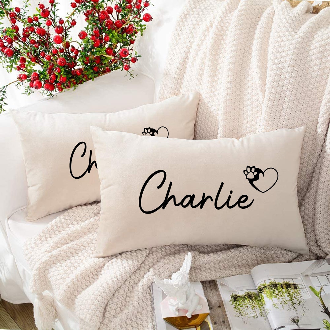 Custom Pet Pillow, Custom Dog Cushion, Dog Pillowcase, Personalized ...
