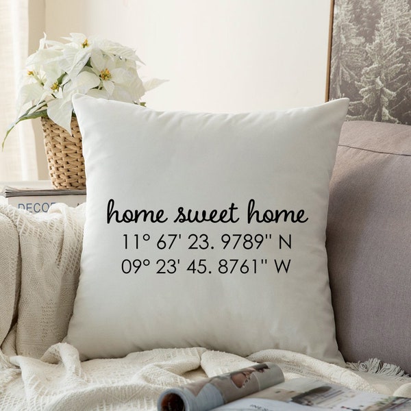Longitude Pillow - Etsy