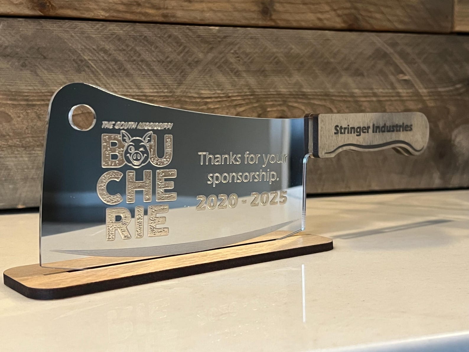 Food Award - Acrylic Knife Award - BBQ Award - Custom Cooking Award ...