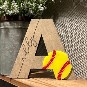 Softball Sports Gift - End of Season Gift - Coach Gift - Senior Banquet ...