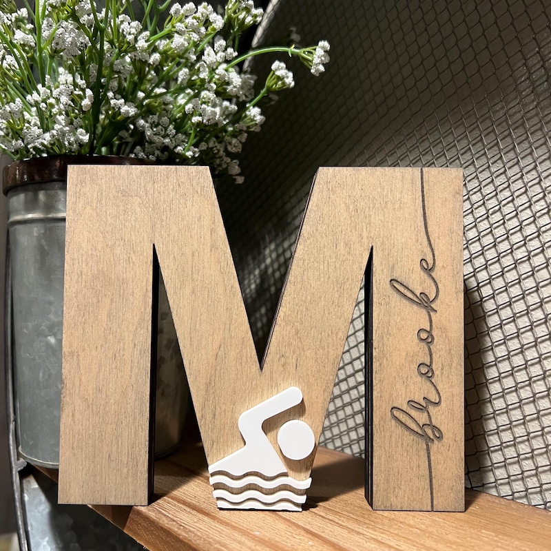 Vintage Swim Wall Decor - Etsy