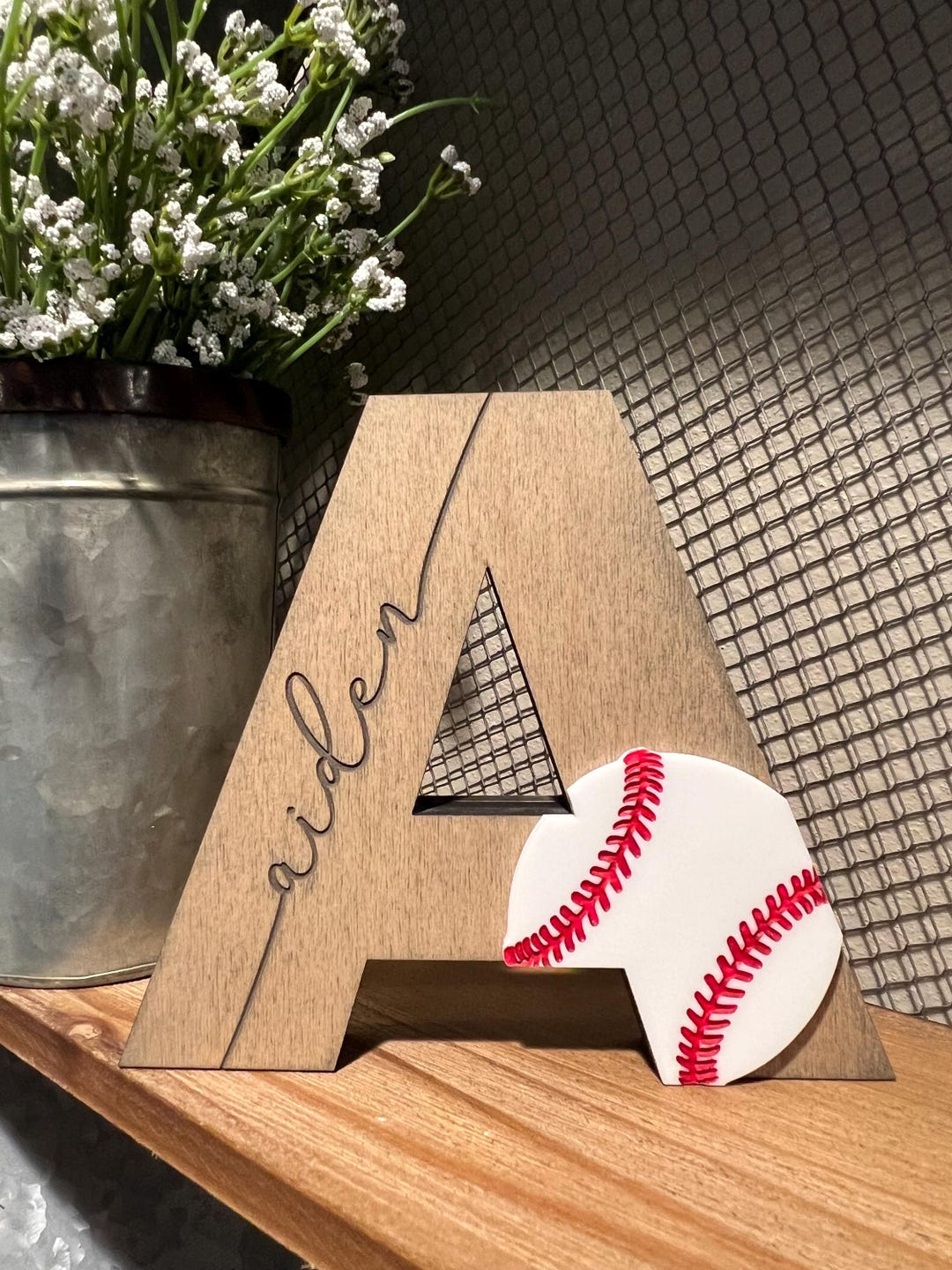 Baseball Home Decor - Baseball Logo Home Decor - Baseball Gift ...