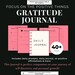 Printable Gratitude Journal, Daily Reflections, Mindfulness, Positive ...