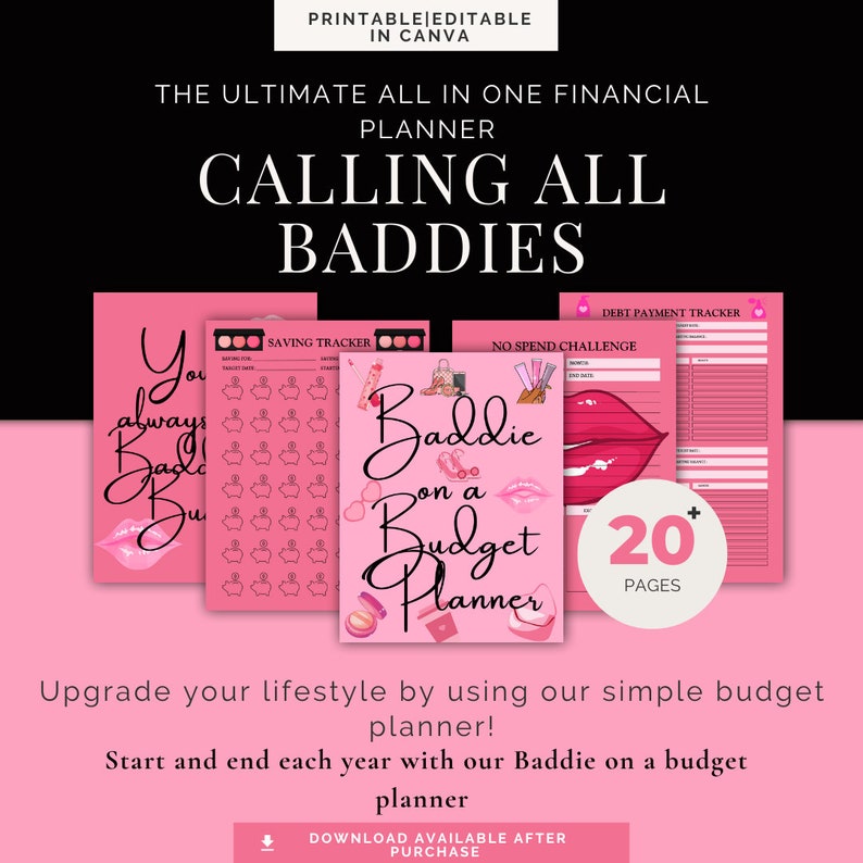Digital Budget Planner, Budget Tracker, Financial Planner, Finance ...