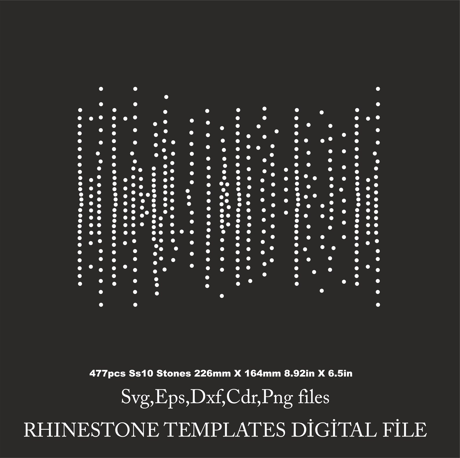 Scattered Pattern Rhinestone, Rhinestone Scattered, Svg Pattern for ...