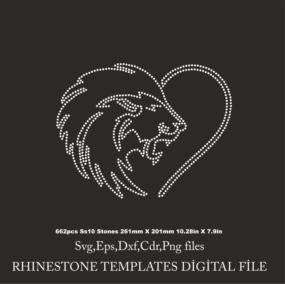 Leo Rhinestone Template,tiger,lions,love Rhinestone, Lion Rhinestone ...