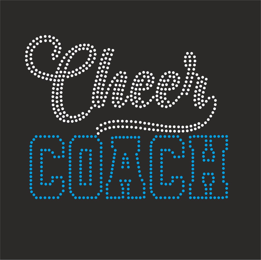 Cheer Rhinestone Template, Cricut Cheer, Cheer Coach Templates, Ss10 ...