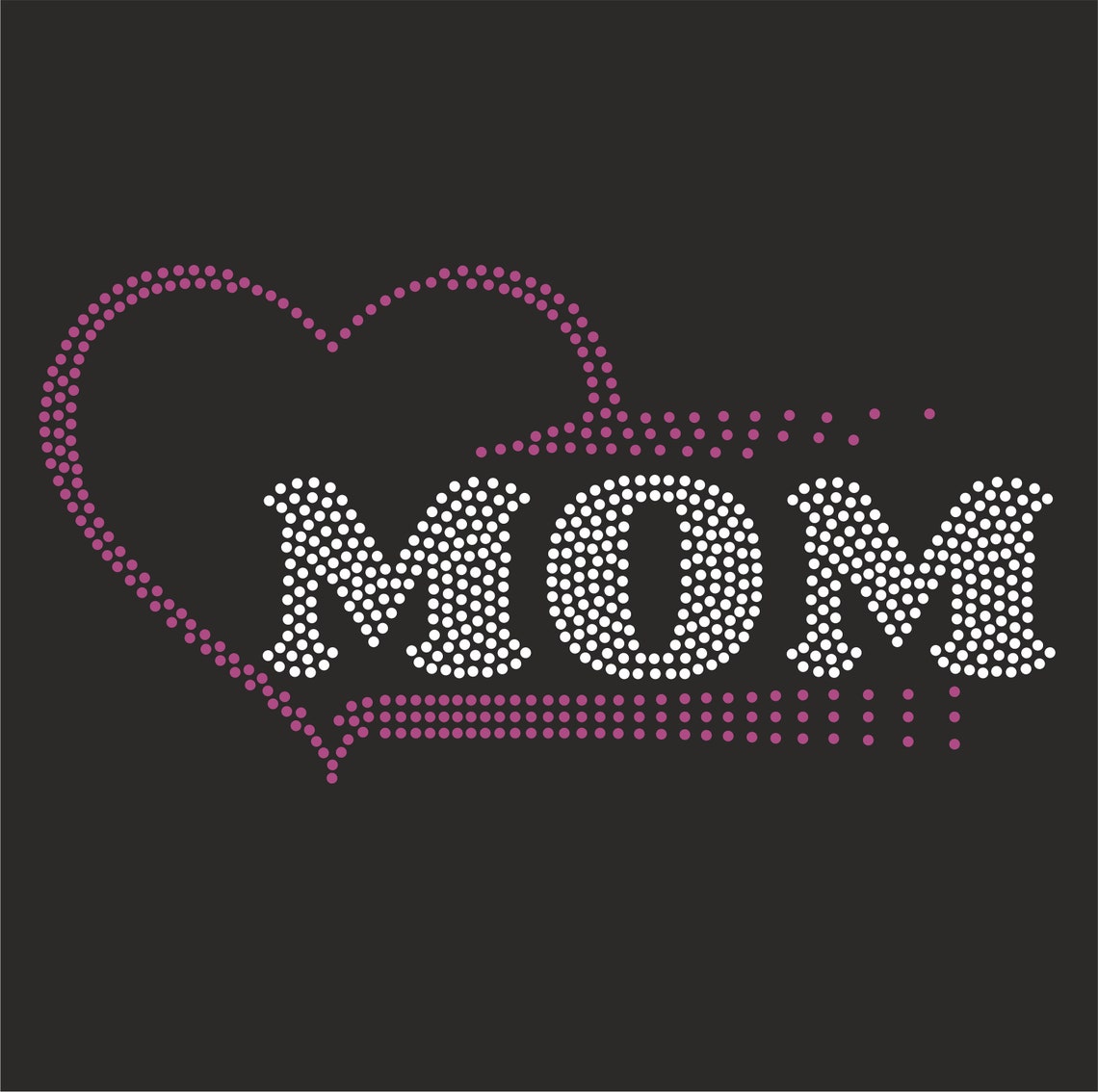 Mom Rhinestone Template, Cricut Mom, Mom Templates, Ss10 for Cricut ...