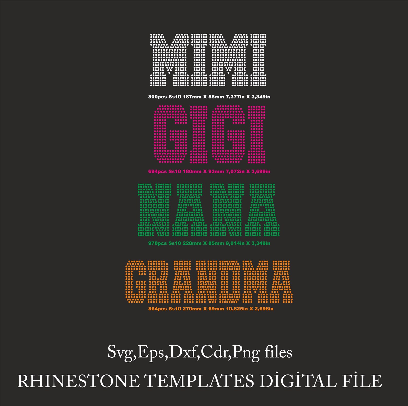 Grandma Svg, Gigi Svg, Gift for Grandma, Nana Svg, Mimi Svg, Gigi Svg ...
