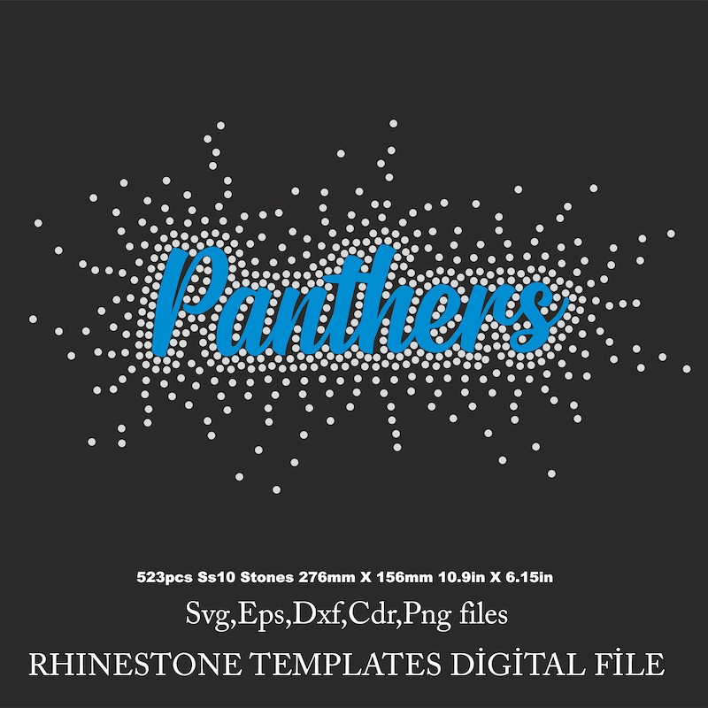 Vinyl Rhinestone Template - Etsy