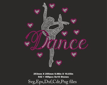 Dance Rhinestone - Etsy