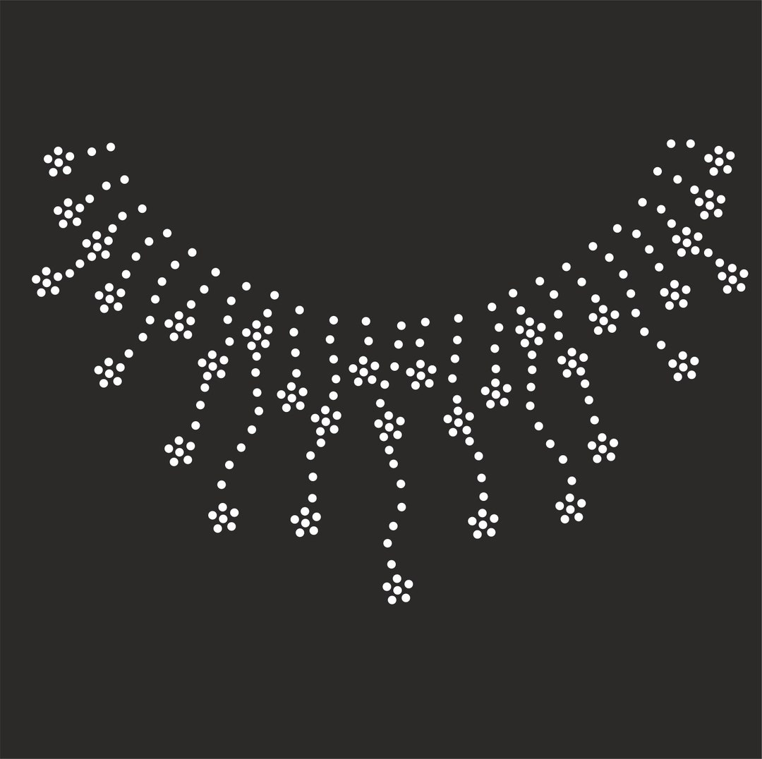 Rhinestone Template Neckline Collar Jevelry Necklace for Cricut ...