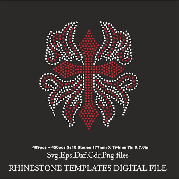 Rhinestone Transfer - Etsy