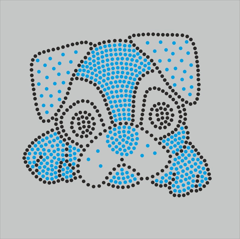 Rhinestone Template, Dog,ss10, Cartoon,anime, Animal , Cricut ...