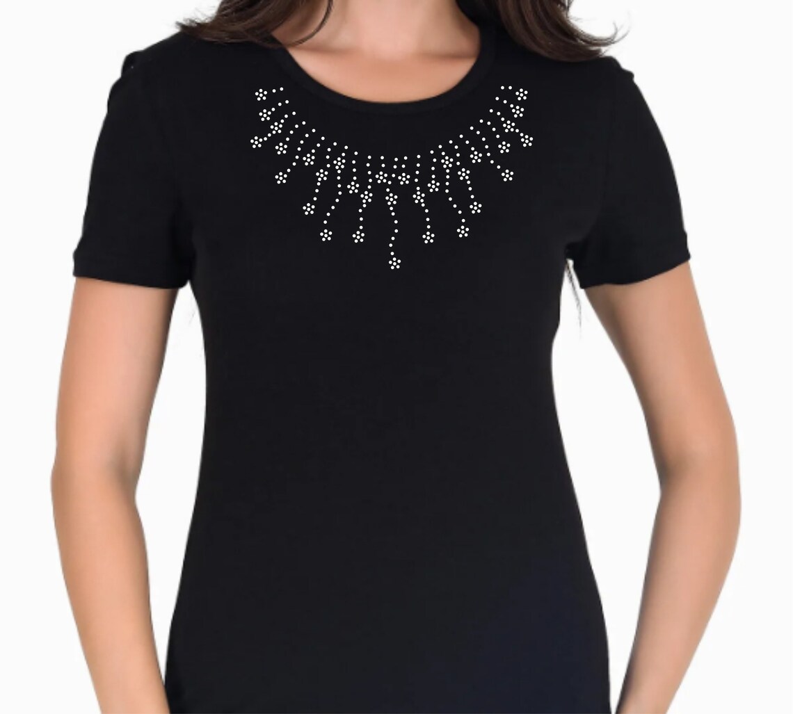 Rhinestone Template Neckline Collar Jevelry Necklace for Cricut ...